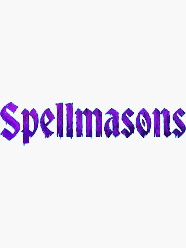 "Spellmasons Logo" Sticker for Sale by Spellmasons | Redbubble