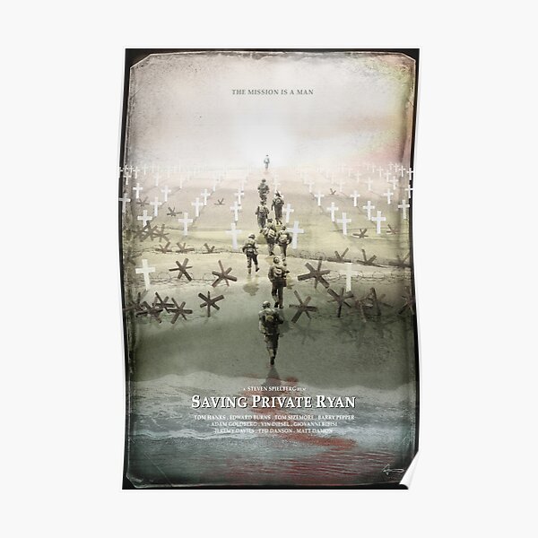 "Saving Private Ryan" Poster for Sale by edgarascensao | Redbubble