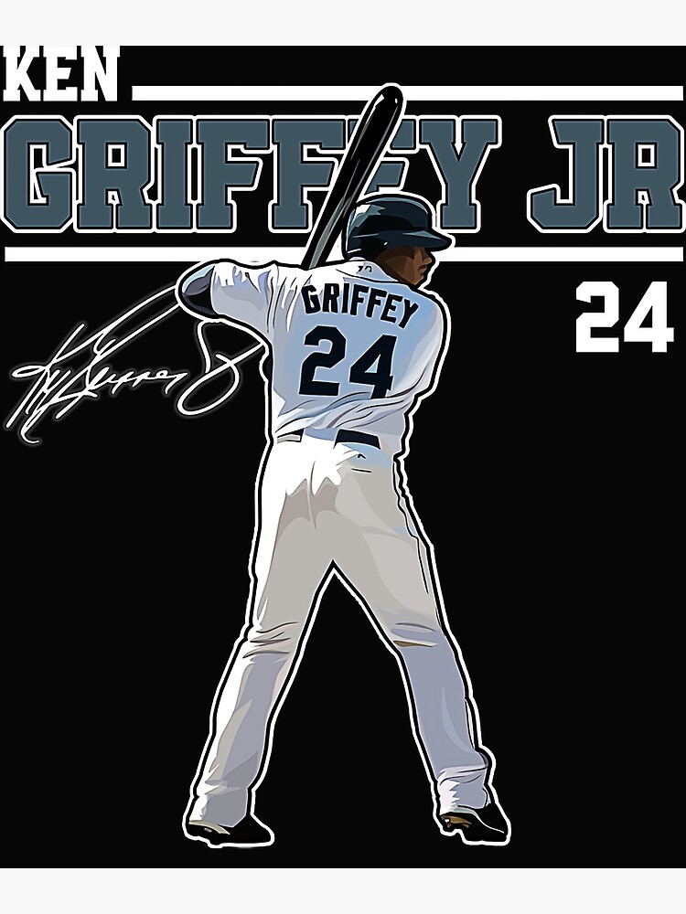 "Ken Griffey Jr The Kid Basketball Legend Signature Vintage Retro 80s ...