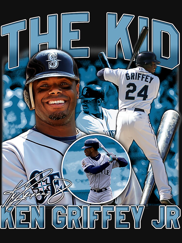 "Ken Griffey Jr The Kid Basketball Legend Signature Vintage Retro 80s ...
