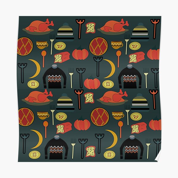 "Family dinner" Poster by cocodes | Redbubble