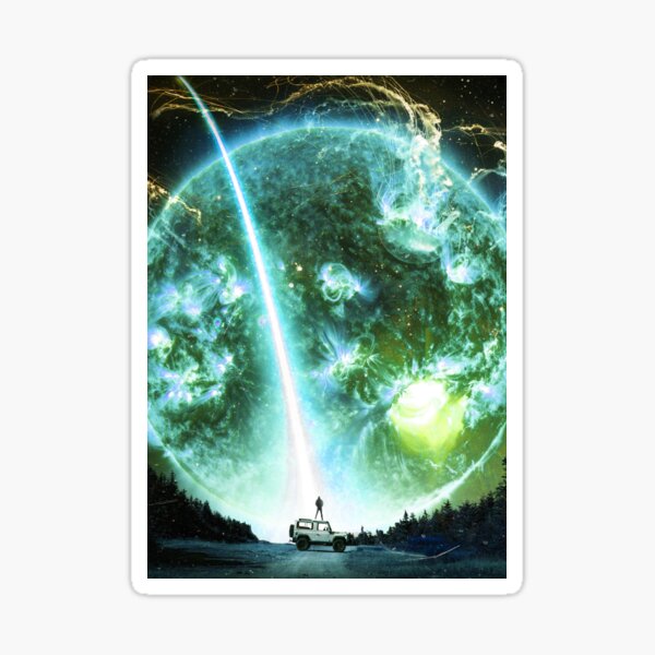 "Sun CYAN" Sticker for Sale by iamtripsy | Redbubble