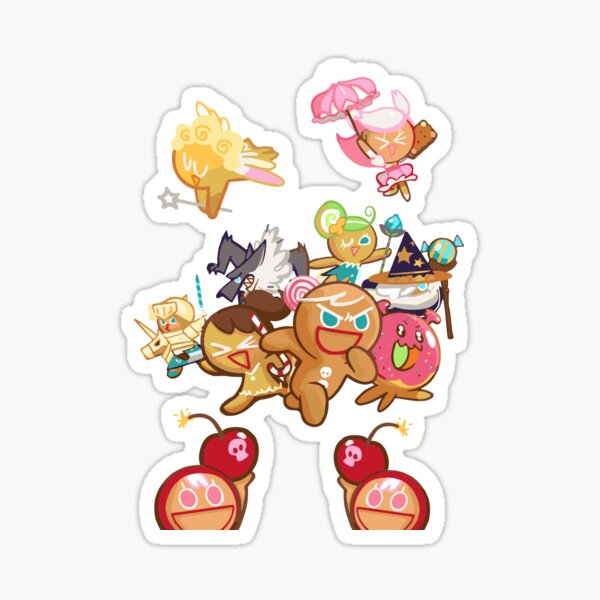 "Cookie Run Kingdom " Sticker for Sale by ABZDesigner | Redbubble