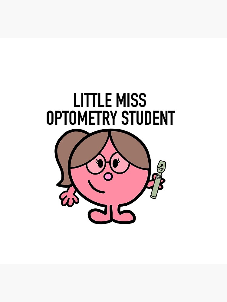 "Little Miss optometry student" Poster for Sale by mrichman1 | Redbubble