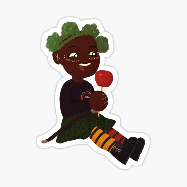 "wendell and wild baby kat chibi" Sticker for Sale by daybreaklynx ...