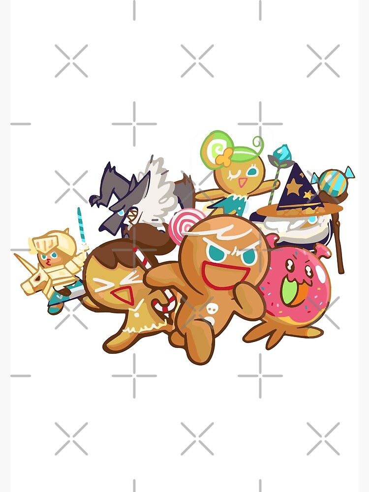 "Cookie Run Kingdom " Poster for Sale by ABZDesigner | Redbubble