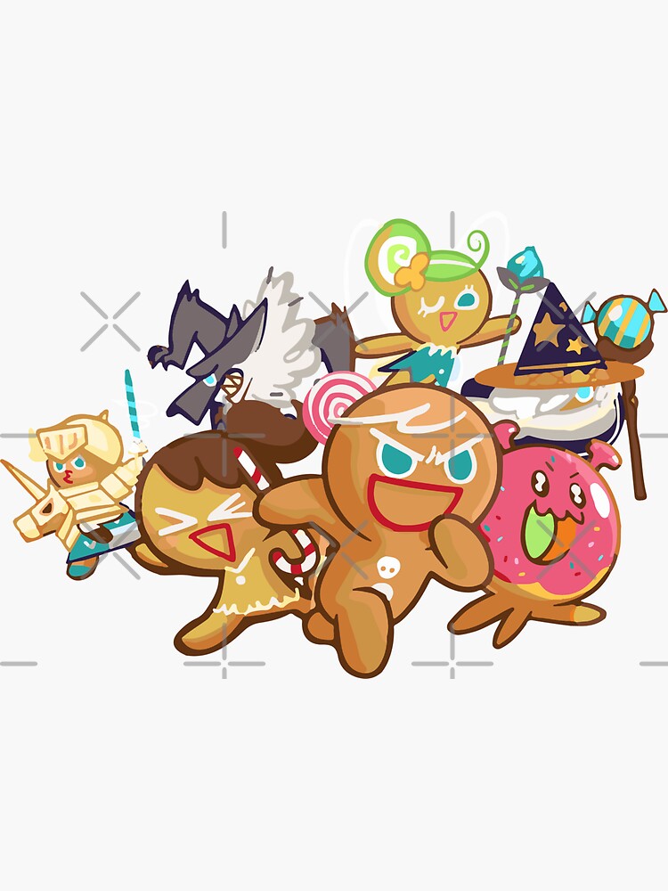 "Cookie Run Kingdom " Sticker for Sale by ABZDesigner | Redbubble