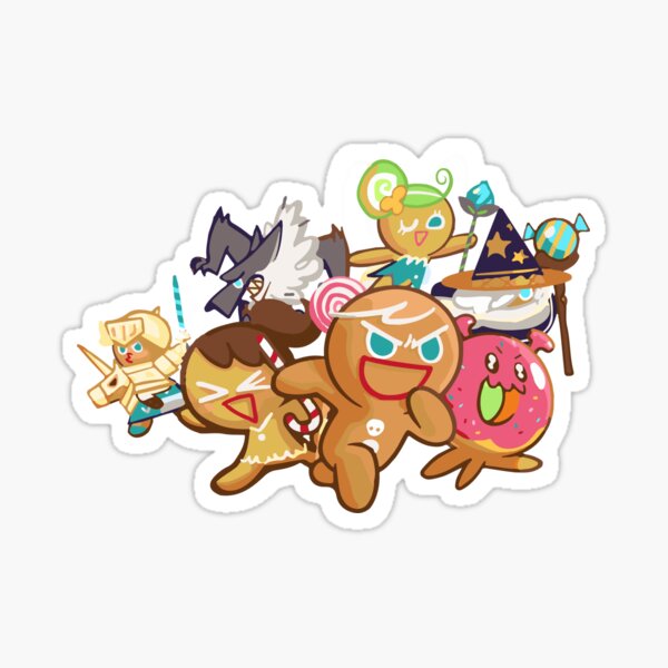 "Cookie Run Kingdom " Sticker for Sale by ABZDesigner | Redbubble