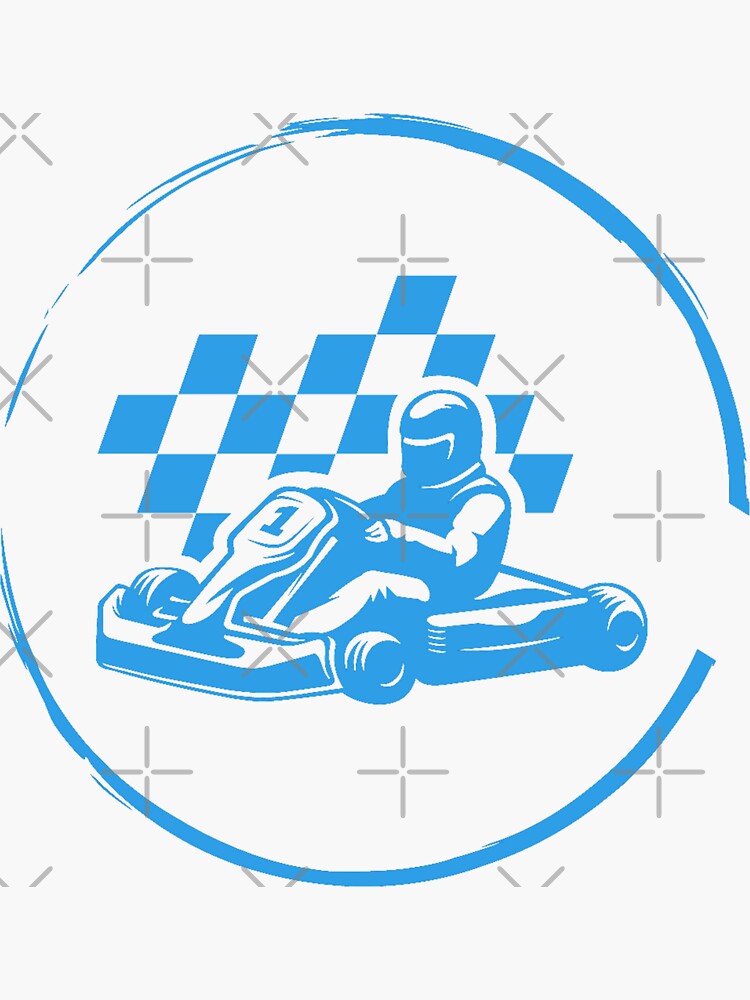 "Go Kart Racing" Sticker for Sale by designshop150 | Redbubble