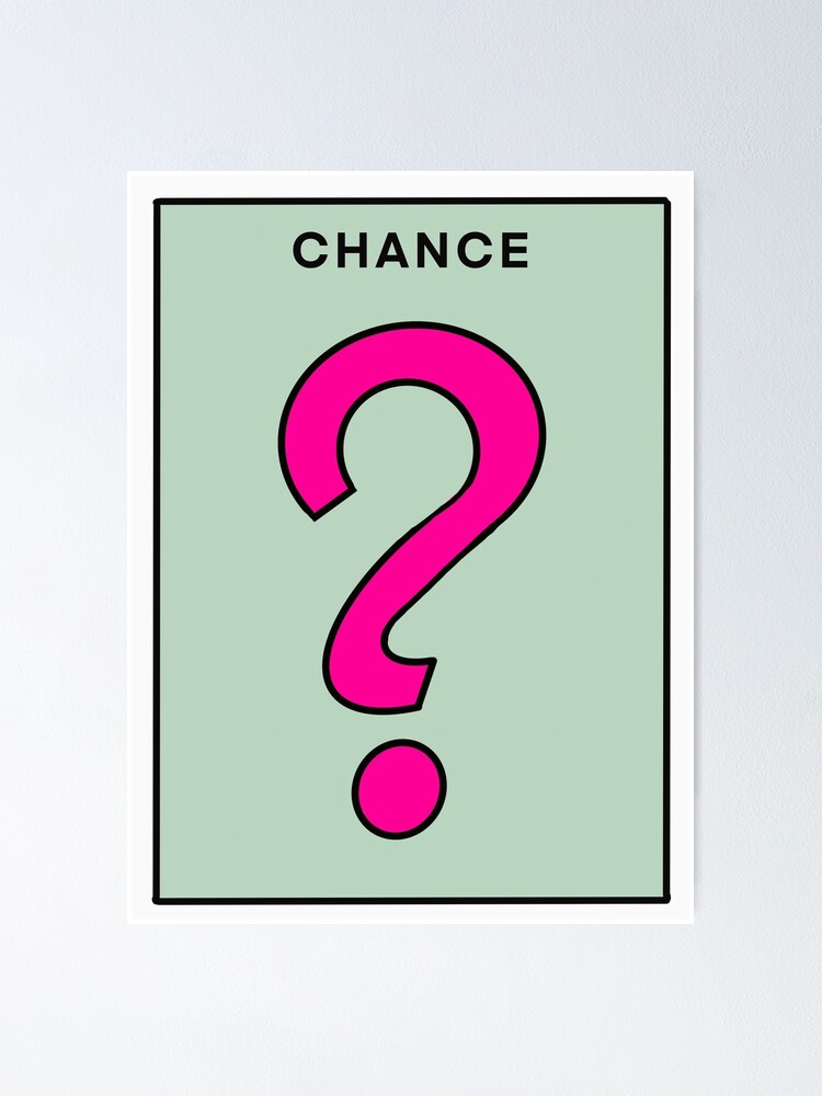 "Chance in Pink" Poster for Sale by nickclarkeart | Redbubble