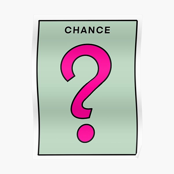 "Chance in Pink" Poster for Sale by nickclarkeart | Redbubble