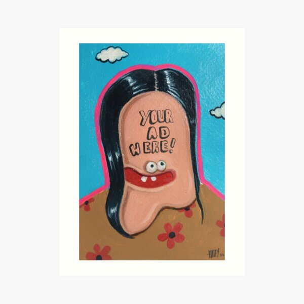 "YOUR AD HERE | Mini Master Pieces | Painting By Tyler Tilley (tiger ...