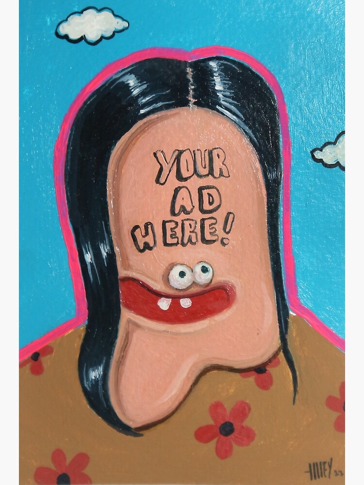 "YOUR AD HERE | Mini Master Pieces | Painting By Tyler Tilley (tiger ...