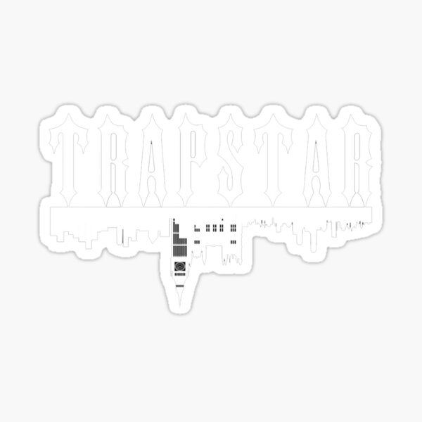 "TRAPSTAR LONDON" Sticker for Sale by KHADAT | Redbubble
