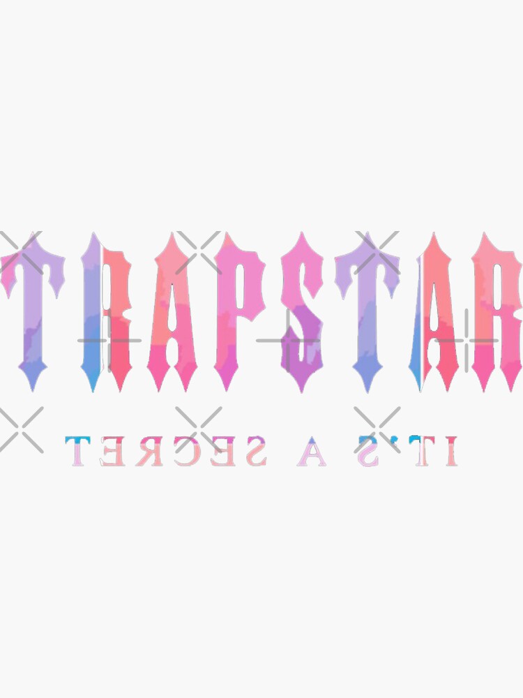 "TRAPSTAR LOGO" Sticker for Sale by KHADAT | Redbubble