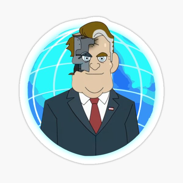 "Inside Job - Alpa Beta (ROBOTUS)" Sticker for Sale by HyenasDesign ...