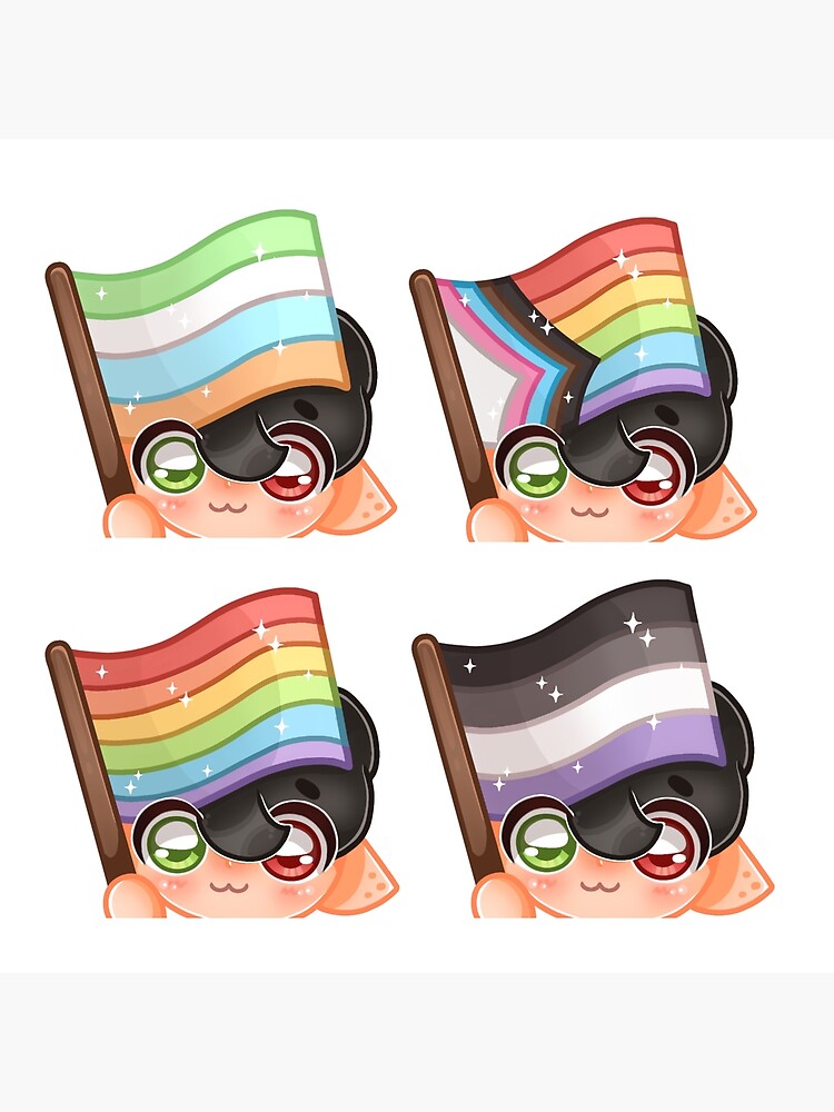 "Ranboo Pride Flags" Art Print for Sale by artsforthem | Redbubble