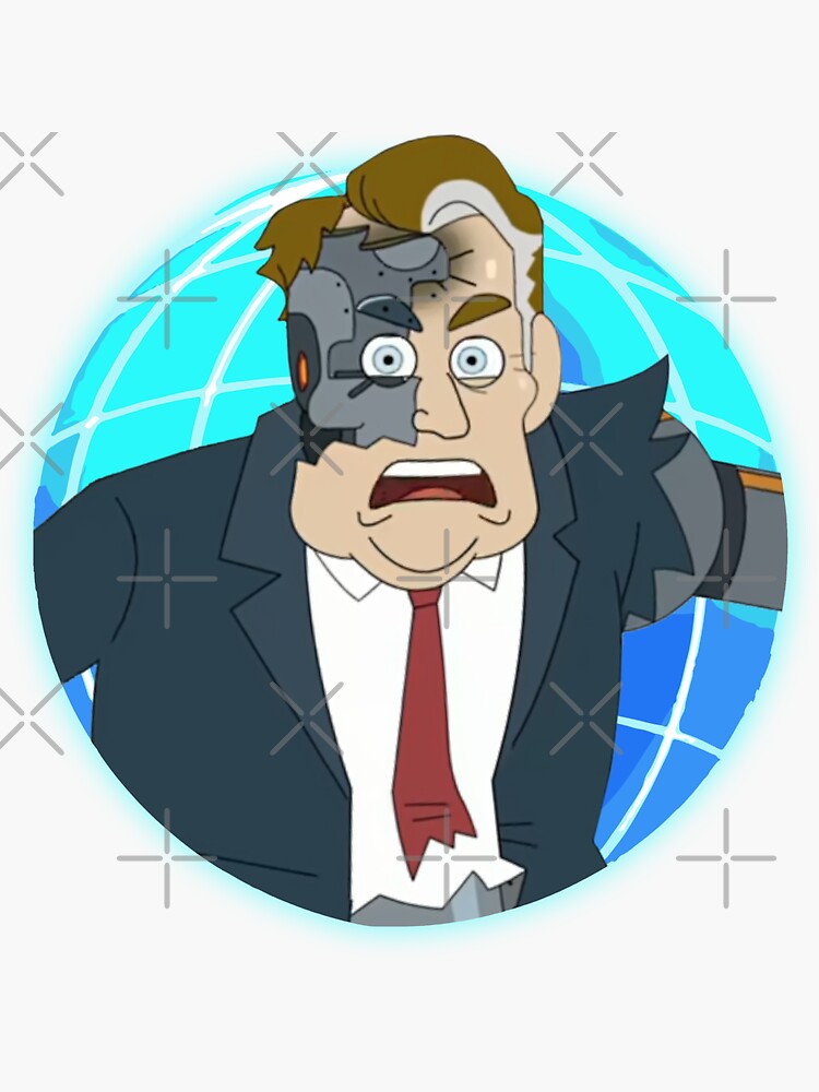 "Inside Job - Alpa Beta (ROBOTUS)" Sticker for Sale by HyenasDesign ...