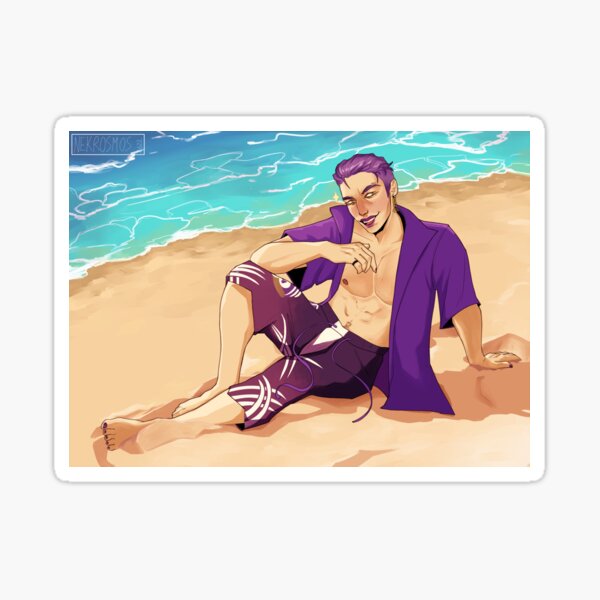 "The Trickster" Sticker for Sale by BlackGarchomp | Redbubble