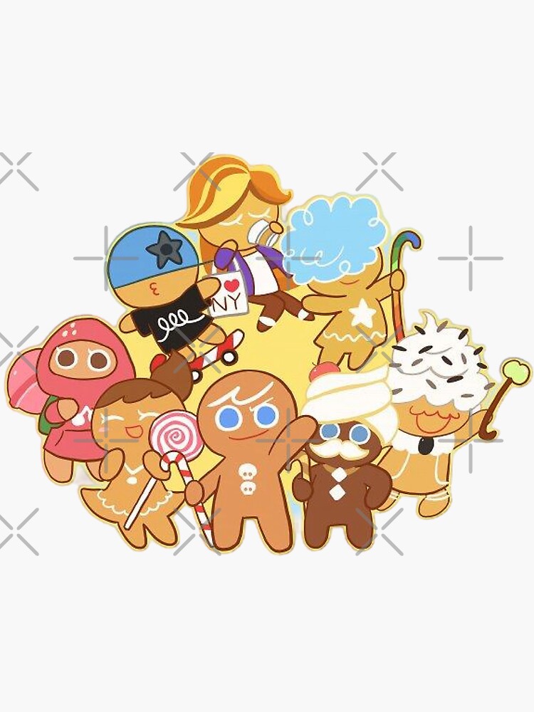"Cookie Run Kingdom " Sticker for Sale by ABZDesigner | Redbubble