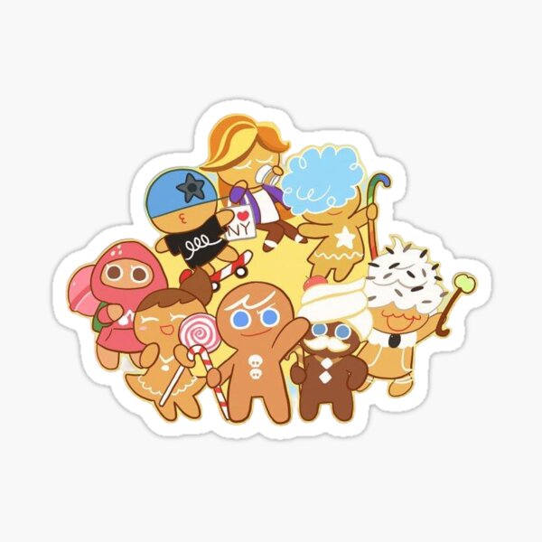 "Cookie Run Kingdom " Sticker for Sale by ABZDesigner | Redbubble