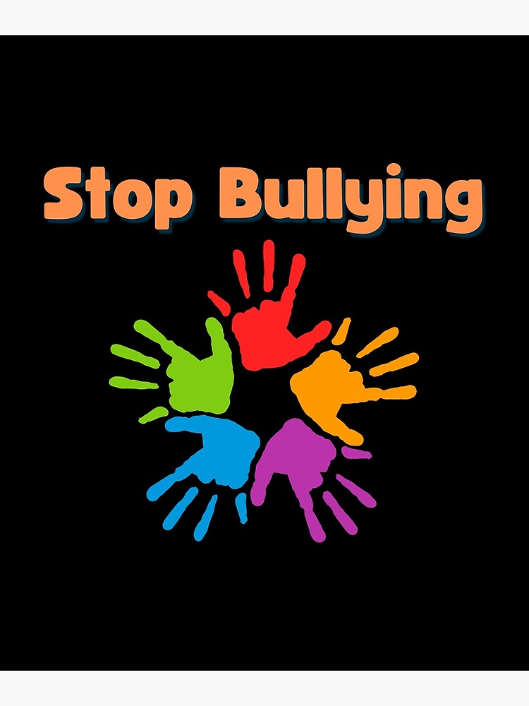 "Kindness Matters Anti-Bullying, bullying stops here" Poster for Sale ...