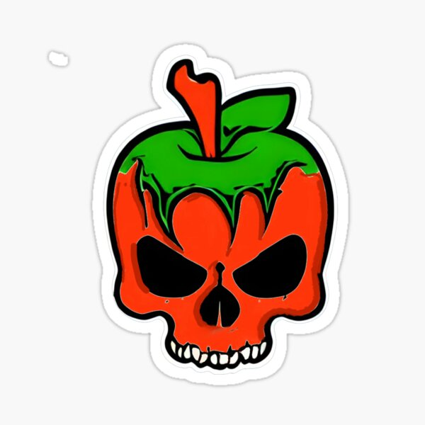 "Beware the poison apple" Sticker for Sale by dlcdp81 | Redbubble
