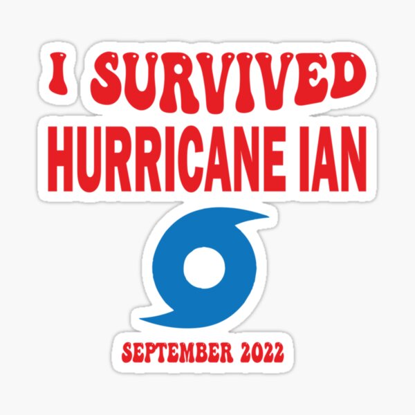 "Hurricane Ian Shirt I Survived Hurricane Strong Florida-i survived ...