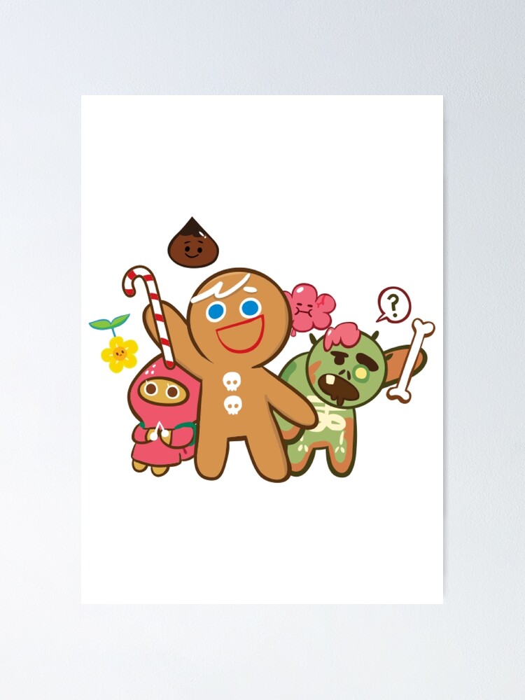 "Cookie Run Kingdom " Poster for Sale by ABZDesigner | Redbubble
