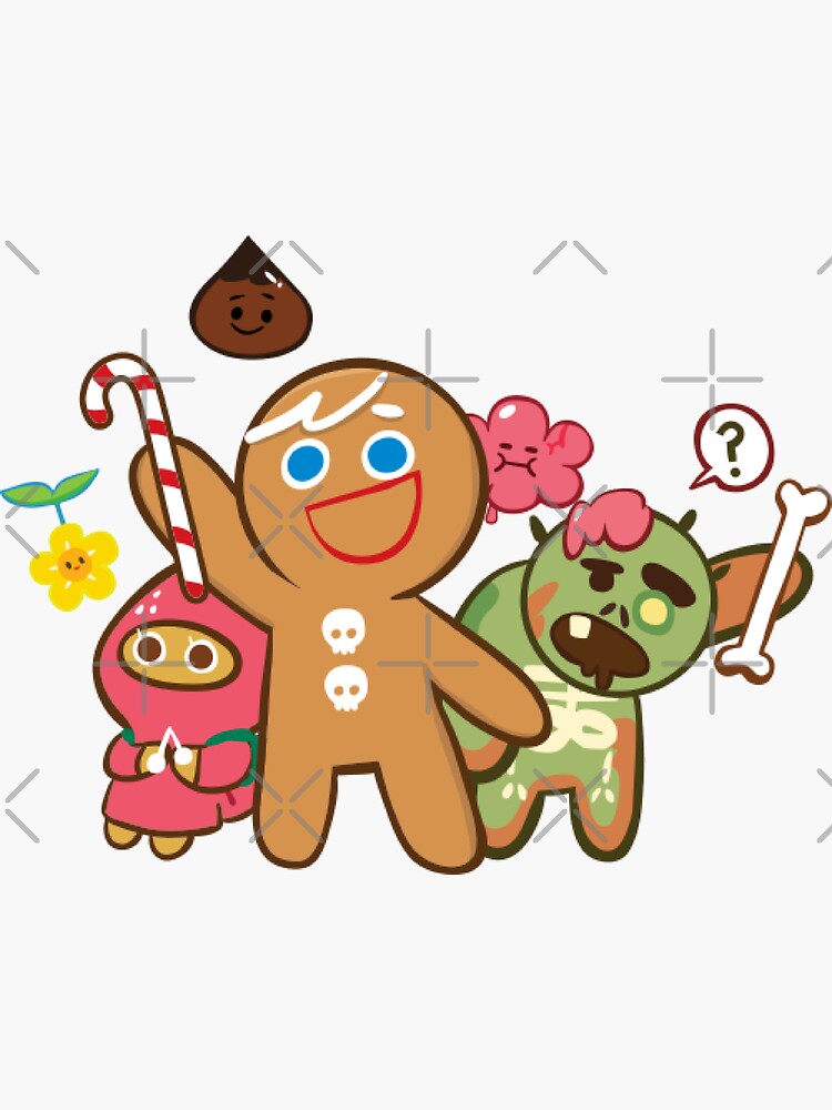 "Cookie Run Kingdom " Sticker for Sale by ABZDesigner | Redbubble