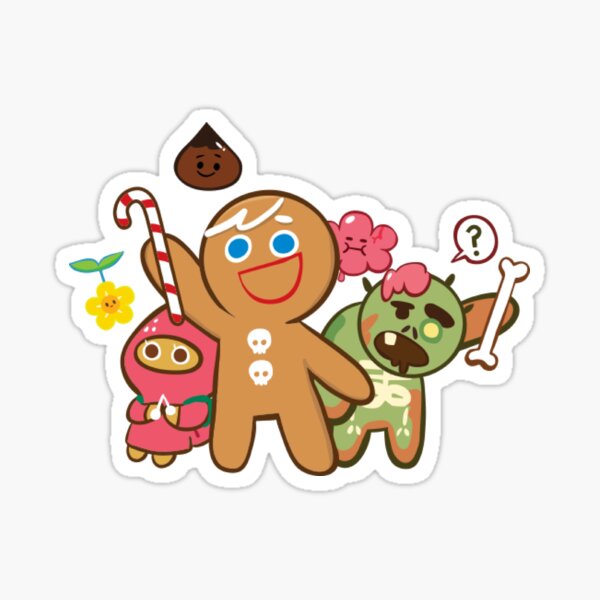 "Cookie Run Kingdom " Sticker for Sale by ABZDesigner | Redbubble