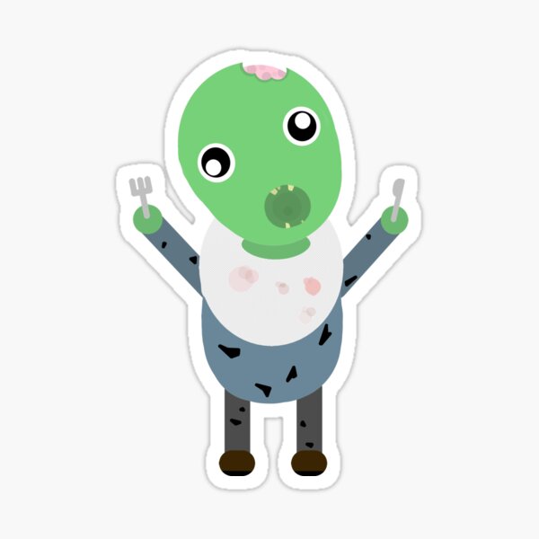 "funny zombie" Sticker for Sale by OmomerTheCat | Redbubble