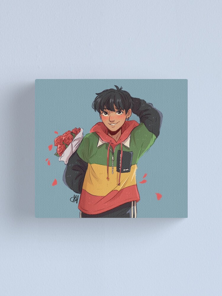 "Flower Boy" Canvas Print for Sale by itslopez | Redbubble