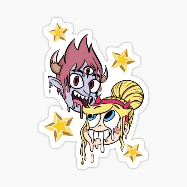 "Tom "thomas" lucitor & star butterfly" Sticker for Sale by Yoko-Design ...