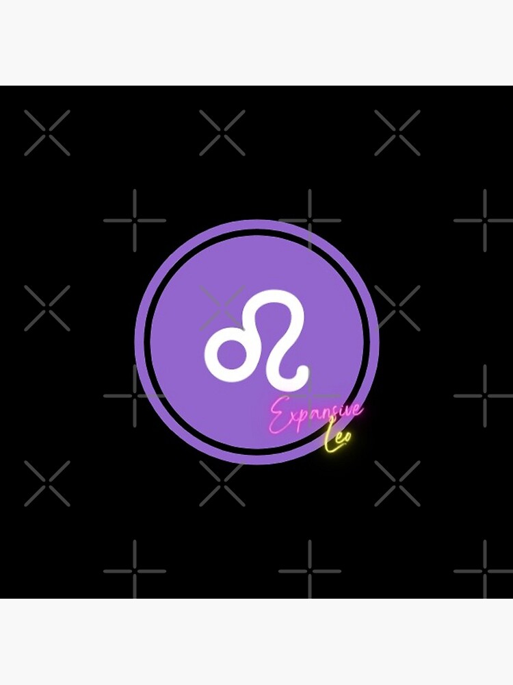 "Expansive Zodiac Leo Purple" Poster for Sale by calefactive | Redbubble