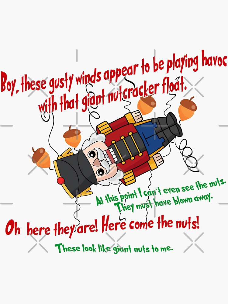 "Christmas Vacation Nutcracker Float" Sticker for Sale by TeeArcade84 ...