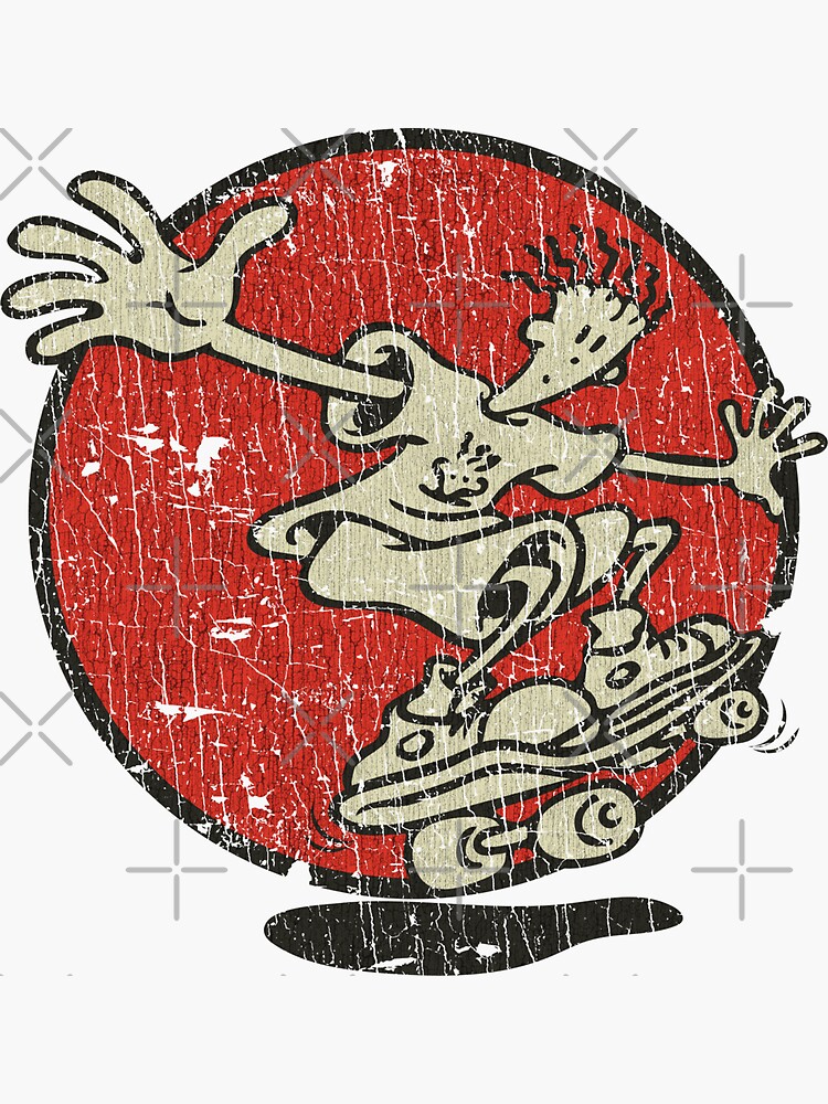 "Fido Dido Keep on Skating 1985" Sticker for Sale by AstroZombie6669 ...