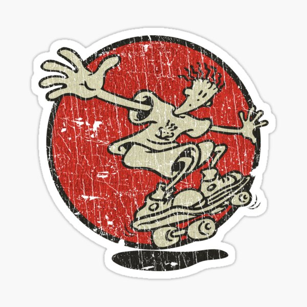 "Fido Dido Keep on Skating 1985" Sticker for Sale by AstroZombie6669 ...