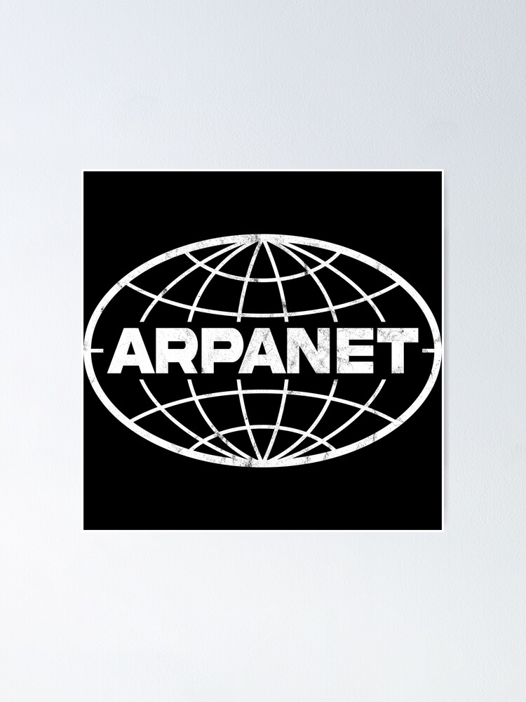Póster «ARPANET | Redes de conmutación de paquetes | Precursor de ...