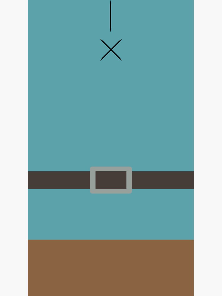 "Bean's Tunic" Sticker for Sale by cjpdee | Redbubble