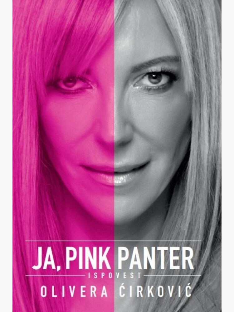 "Olivera Ćirković Pink Panther Olja" Poster for Sale by SkinComix ...