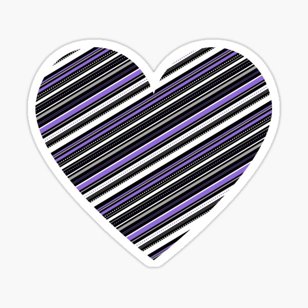 "Subtle Ace Pride Colors Diagonal Stripes" Sticker for Sale by humnoo ...