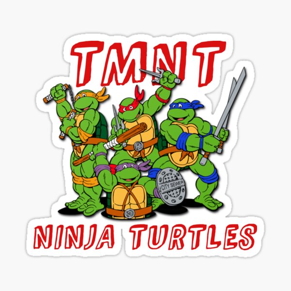 "TMNT - Teenage Mutant Ninja Turtles" Sticker for Sale by ...