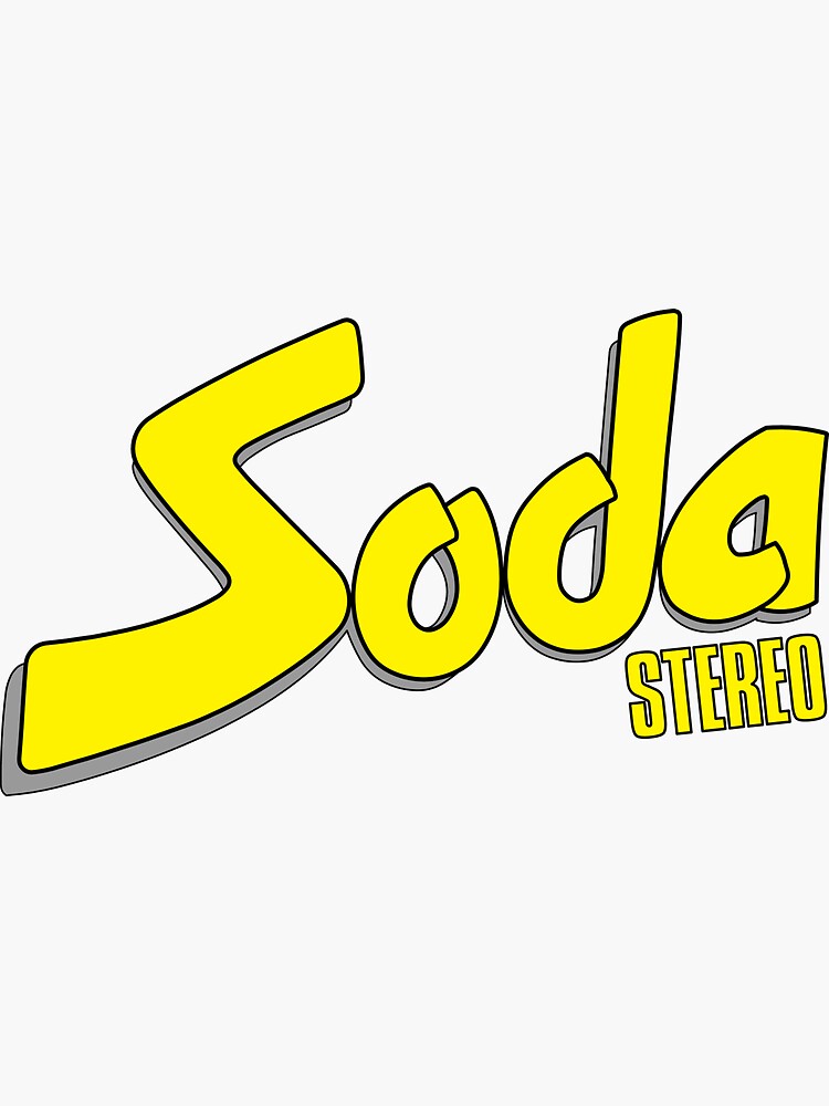 "Soda Stereo" Sticker for Sale by kozumel | Redbubble