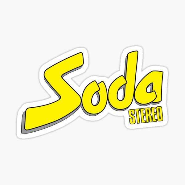 "Soda Stereo" Sticker for Sale by kozumel | Redbubble