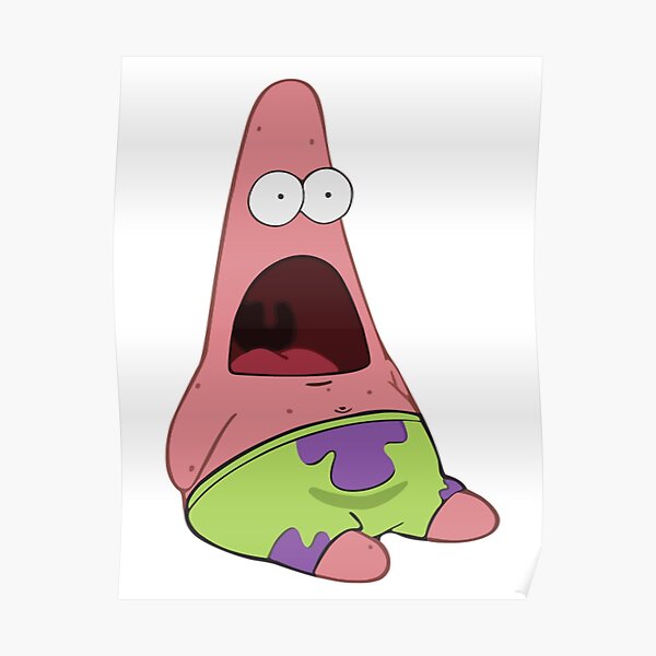 "patrick star" Poster by glorialam | Redbubble