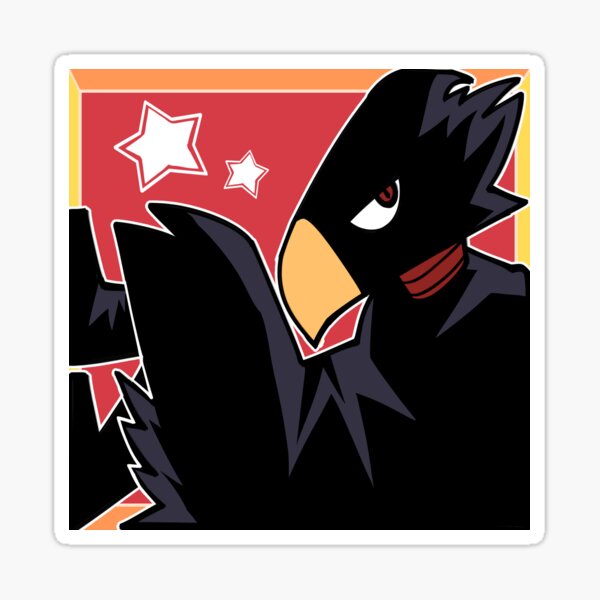 "Boxed Tokoyami" Sticker for Sale by Oletarts | Redbubble