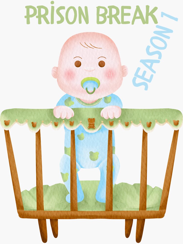 "Baby Prison Season 1" Sticker for Sale by nacidon | Redbubble