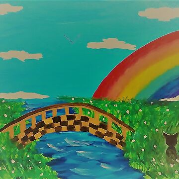 "My Rainbow Bridge" Sticker for Sale by Kamira Gayle | Redbubble