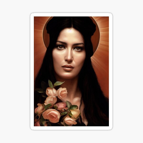 "Mary" Sticker for Sale by el3v3n11art | Redbubble